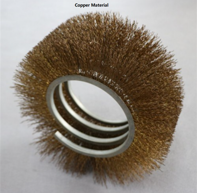 Customized Flexible Industrial Spiral Wire Brush Nylon Spring Brush Steel Copper