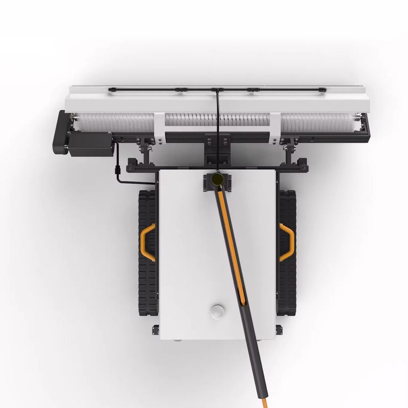 Autonomous Industrial Solar Panel Energy Dry Cleaning Robot Rotary ...