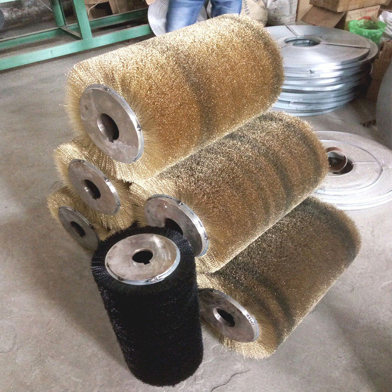 Grinding Machine Stainless Steel Wire Brush Roller Winding Type