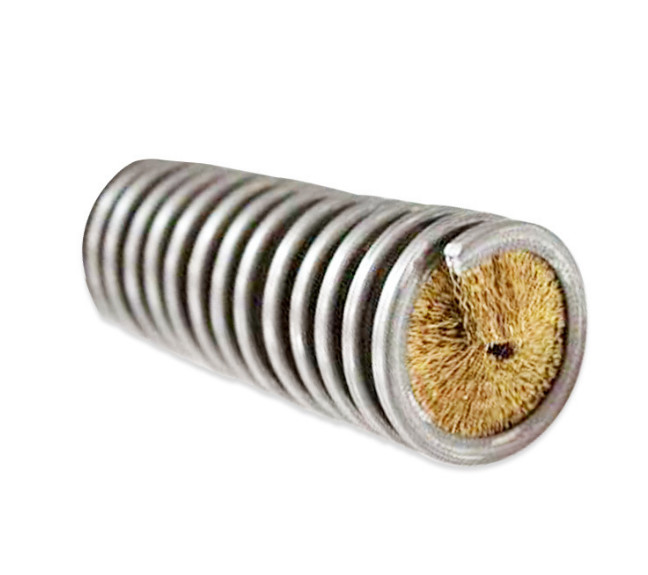 Spiral Wound Spring Brush For Cleaning Optical Cable Wire