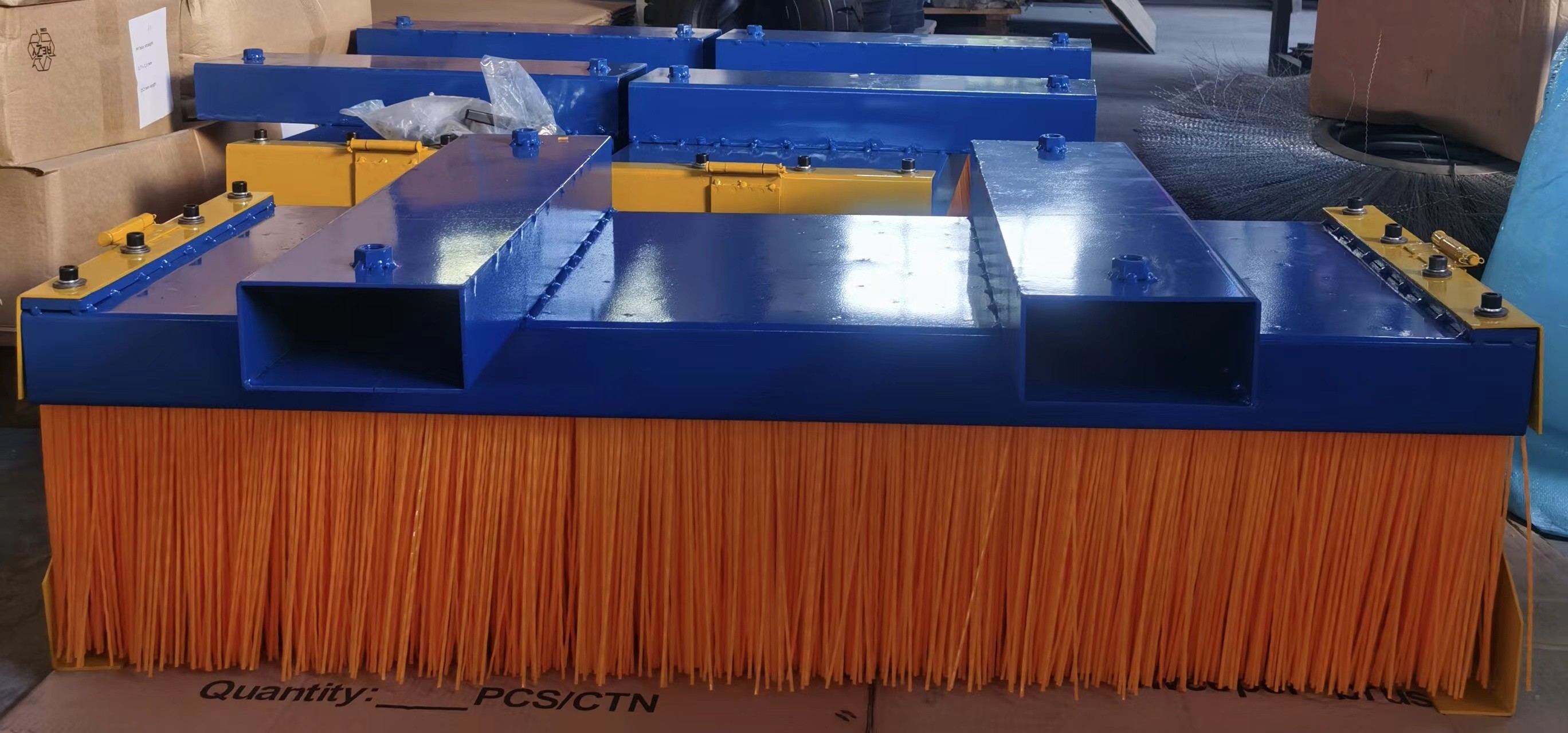 Customizable Floor Forklift Brush Sweeper Forklift Road Cleaning ...