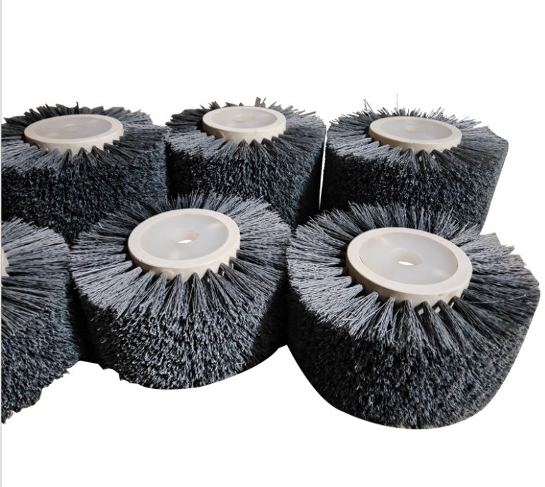 DuPont Wire Brush Roller For Derusting Polishing Copper Plated