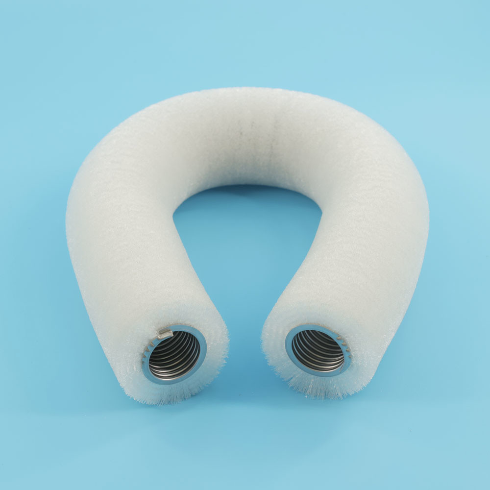 Abrasive Spiral Wound Coil Brushes , PCB Pumice Scrubber Brush For PCB ...