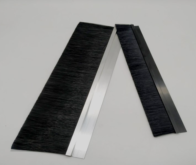 Custom Steel Wire Dustproof Windproof Sealing Strip Brush Aluminum ...