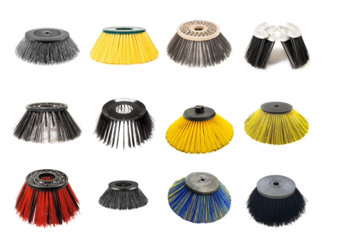 Polywire Mix Side Brush Replacement Street Cleaning Sweeper Brush
