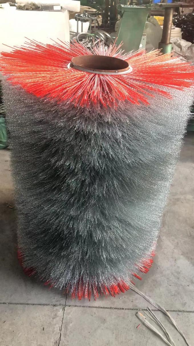 Total Outer Diameter 900mm Length 1200mm Central Sweeping Brush Combo Wire