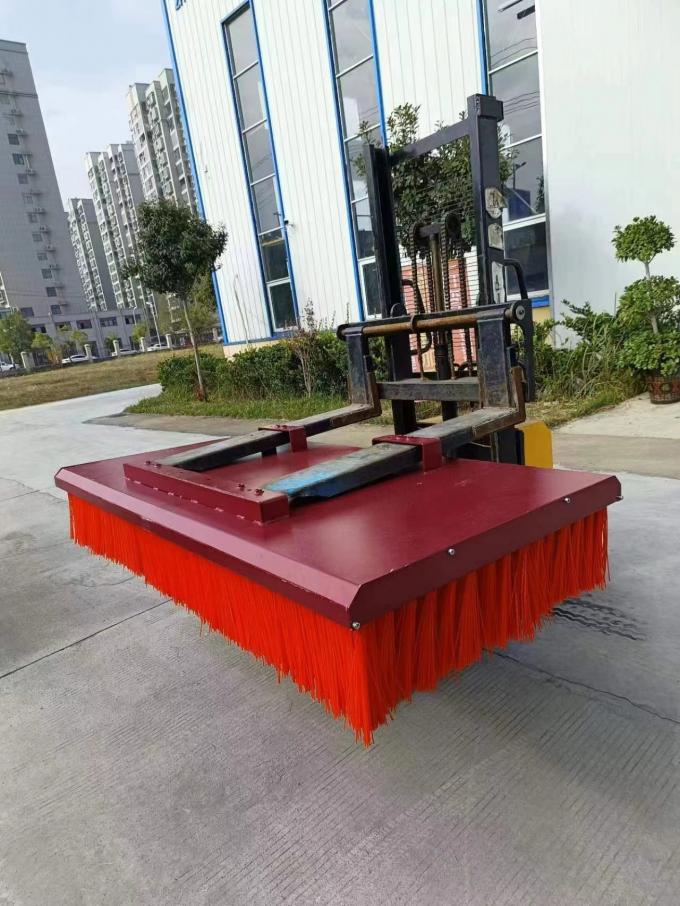 Customizable Floor Forklift Brush Sweeper Forklift Road Cleaning ...