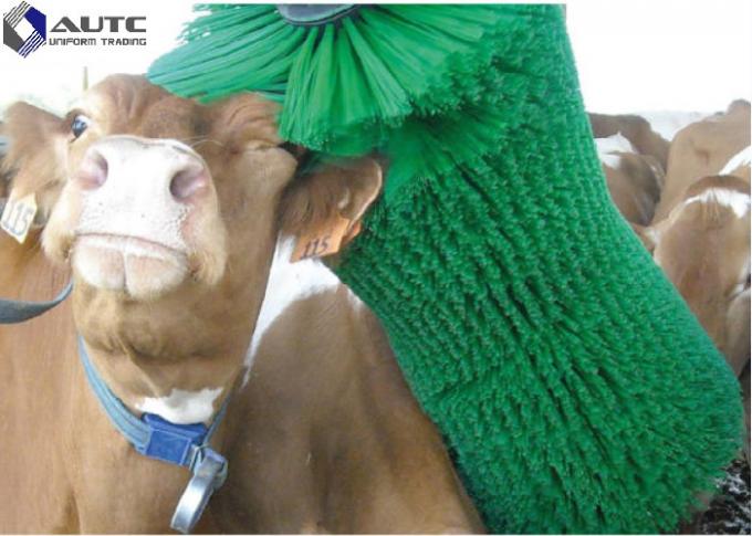 Customized Color Rotating Cow Brush , Cattle Scratcher Brush Hard ...